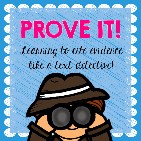 Mrs. Cain's Creations: Citing Text Evidence Like a Text Detective!