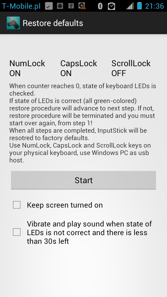 InputStick: InputStickUtility 1.20