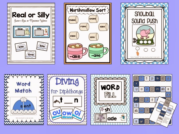 Hands-on Winter Phonics Activities - Sarah's Teaching Snippets