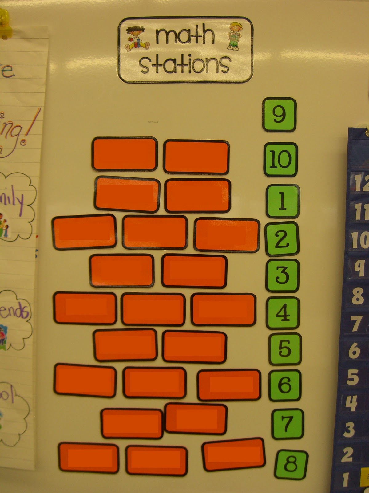 First Grade Garden: Math Stations - Set 1