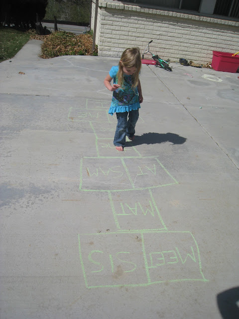 Reading Hopscotch: Teach Sight Words Through Play - Teach Beside Me