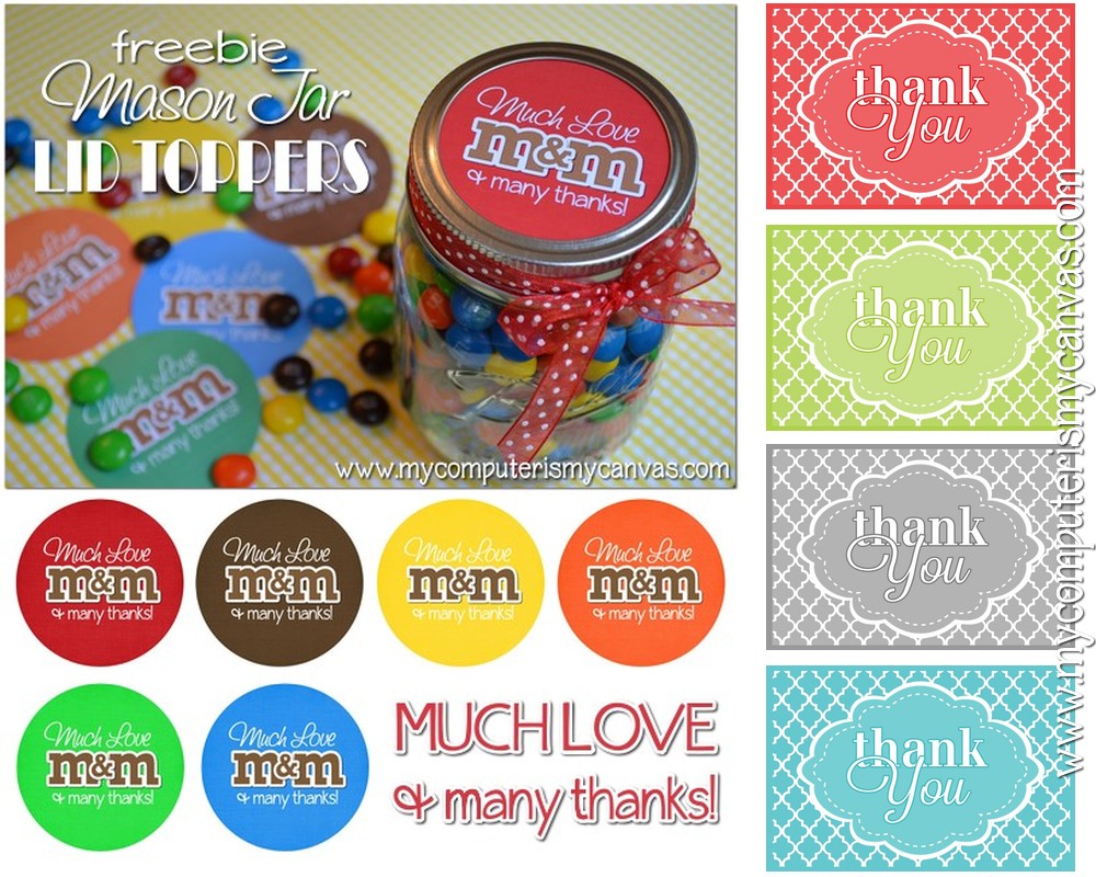 Thank You Candy Tags | eighteen25 | Bloglovin’