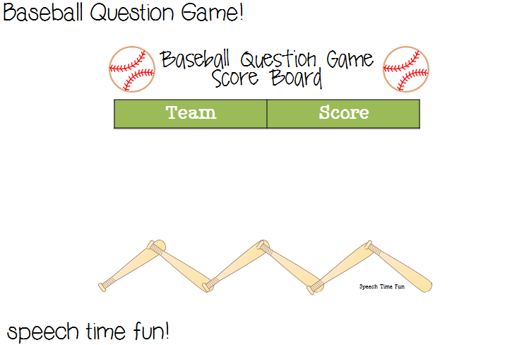 2 Baseball Themed Activities (PLUS A FREEBIE!!)): Sequencing, Answering ...