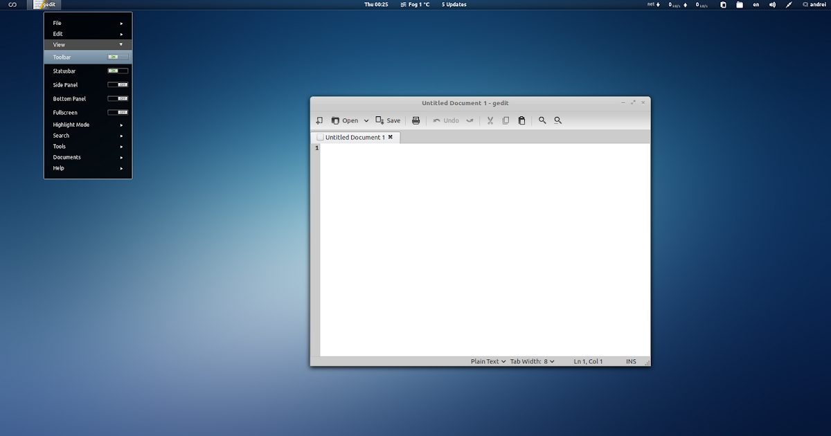 Install GNOME Shell Global Menu In Ubuntu Via PPA ~ Web Upd8: Ubuntu / Linux blog