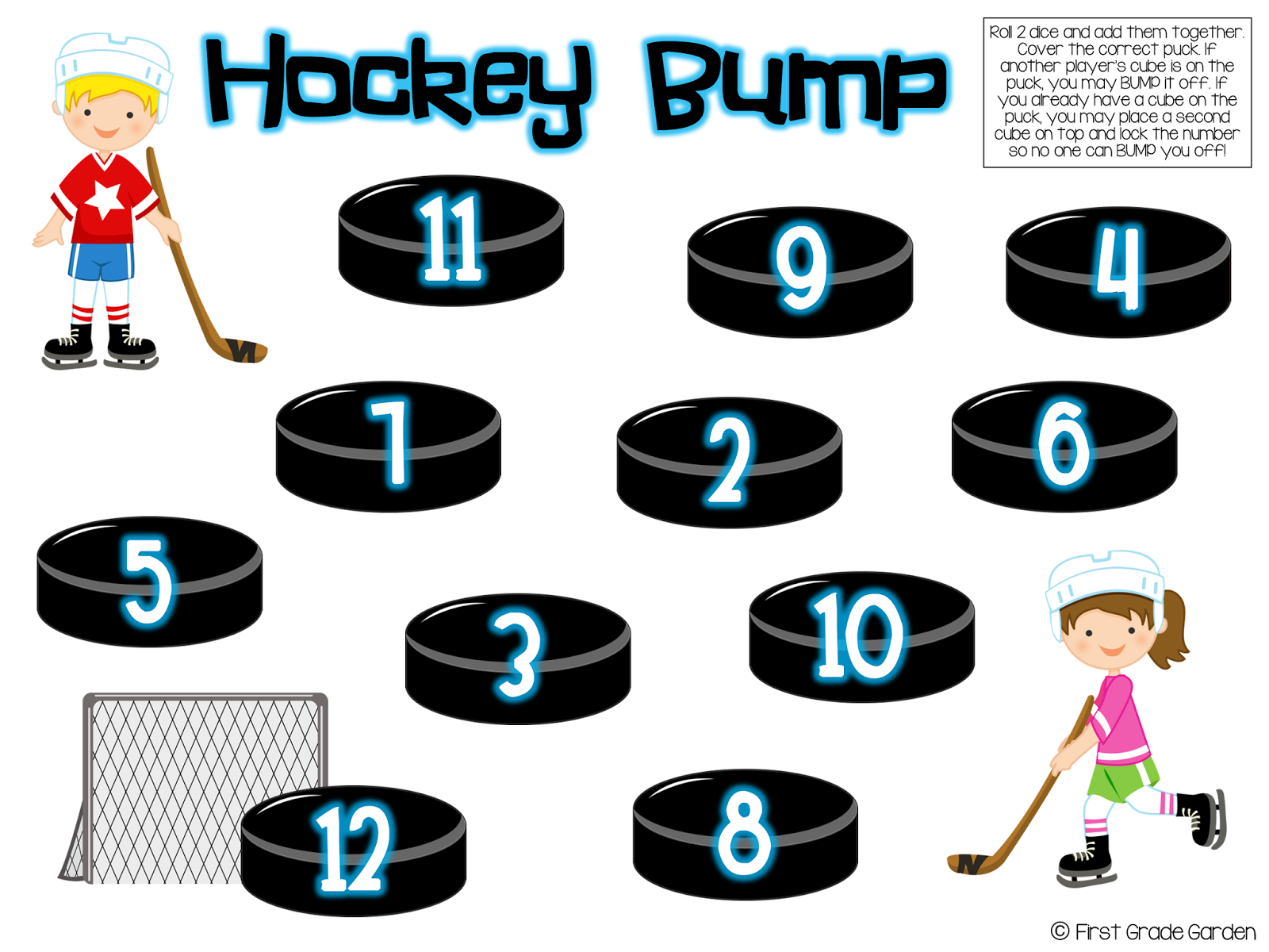 First Grade Garden: Happy New Year! {Math Freebies!}