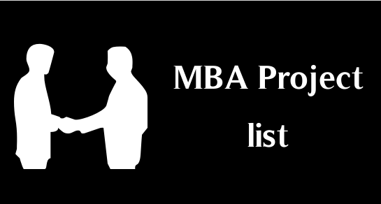 MBA Project Titles latest MBA Project Topics PROJECT TITLES mba-project-titles-latest-mba-project-topics-project-titles