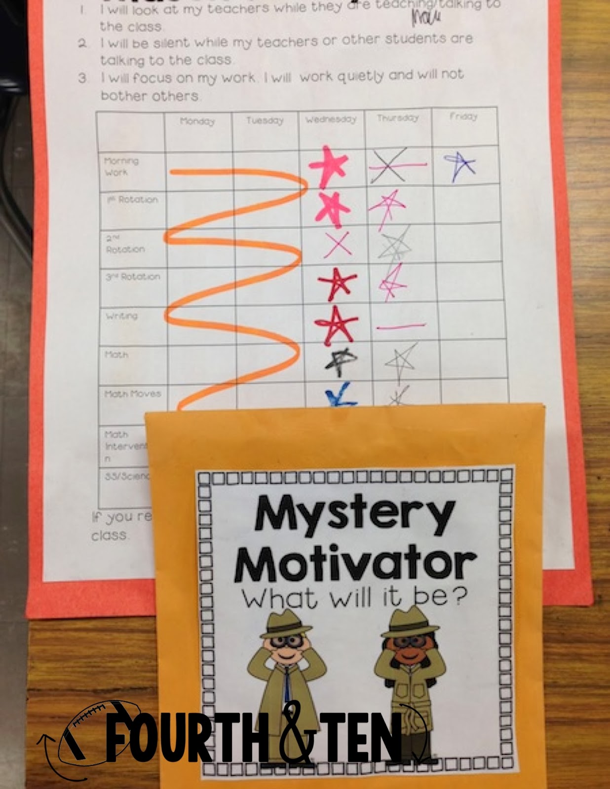 Fourth and Ten: Bright Ideas Blog Hop: Mystery Motivators