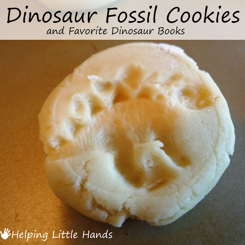 Pieces by Polly: Dinosaur Fossil Cookies and Favorite Dinosaur Books