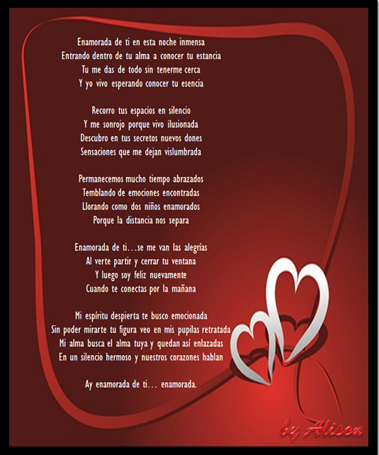 Poemas San Valentín - Imagui