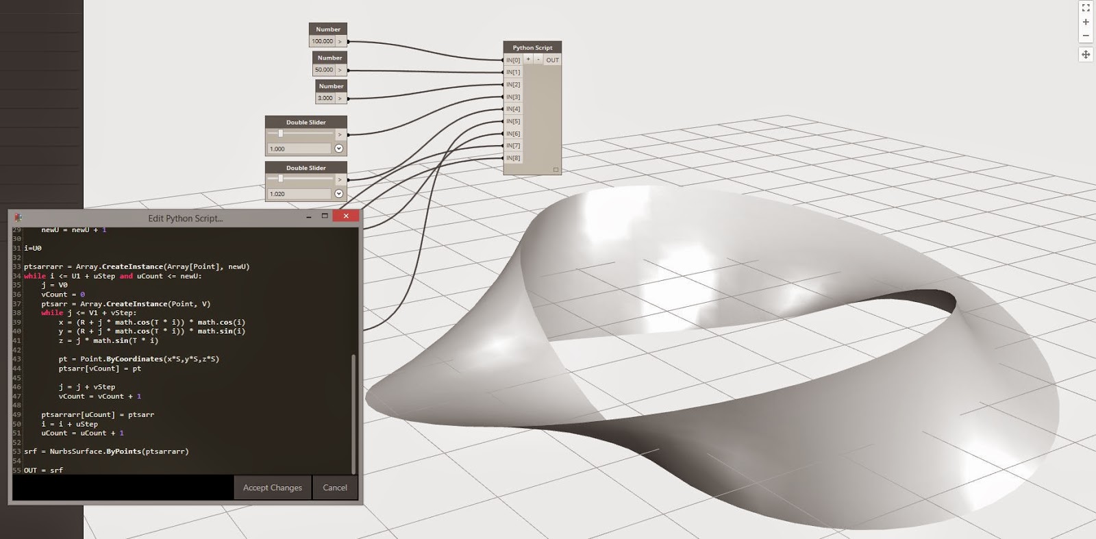 The Proving Ground by Nathan Miller: Parametric Forms for Dynamo with LunchBox