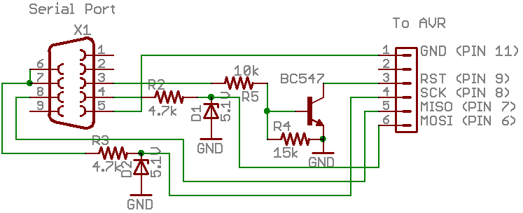 Planet Electronics: Serial Port Programmer Planet Electronics: Serial Port Programmer