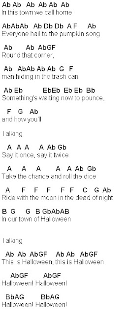 Flute Sheet Music: This Is Halloween