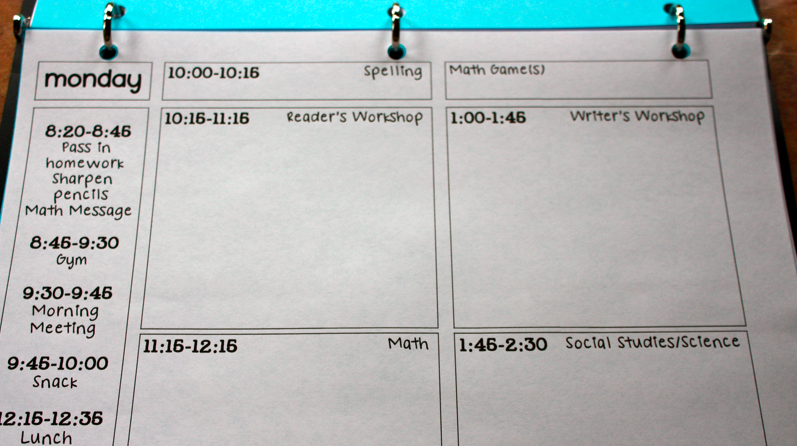 Download free Teacher Daybook Template Word - bittorrenttoolbox