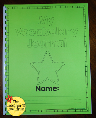 Alphabet and Vocabulary Journals - Teacher by the Beach