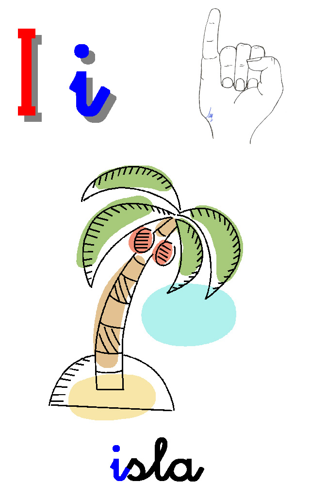 Con la vocal I - Imagui