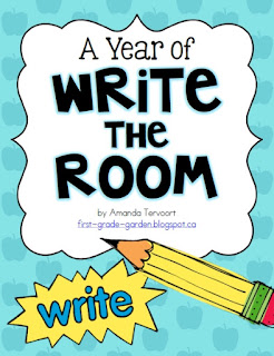 First Grade Garden: A Year of Write the Room
