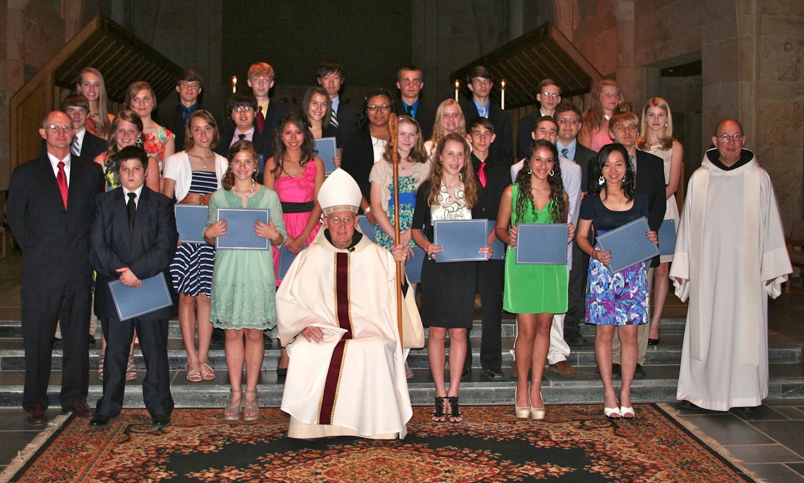 Saint Bernard Preparatory School Middle School Graduation Held At St saint-bernard-preparatory-school-middle-school-graduation-held-at-st