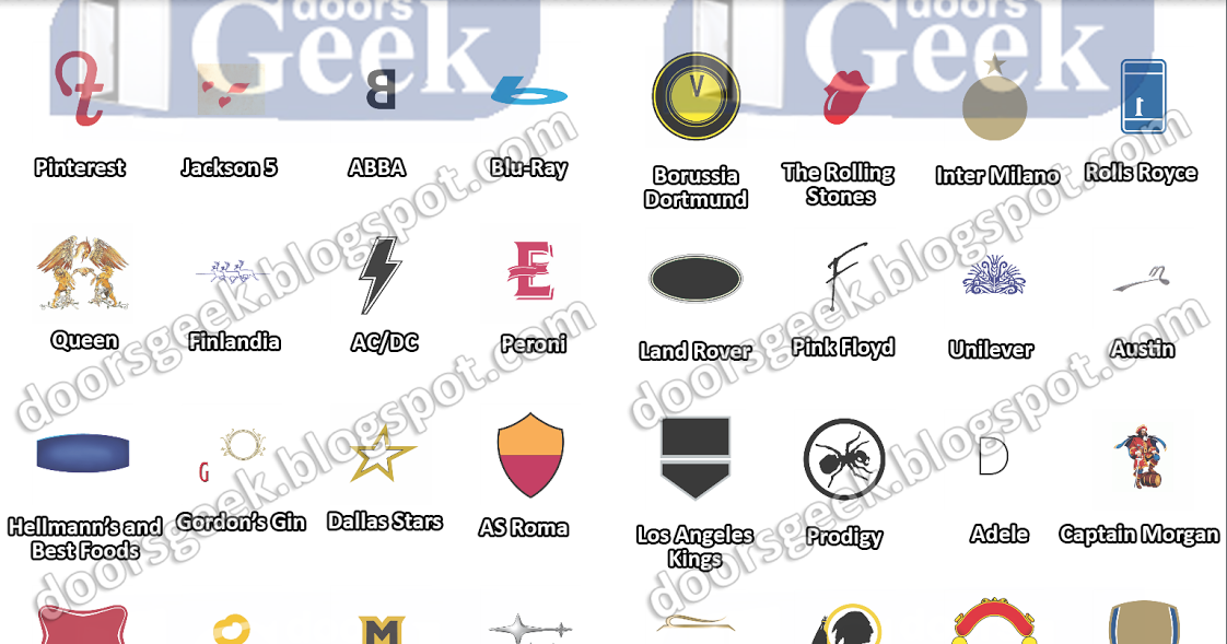 Logo Quiz Expert Mode Level 10 Answers Doors Geek logo-quiz-expert-mode-level-10-answers-doors-geek