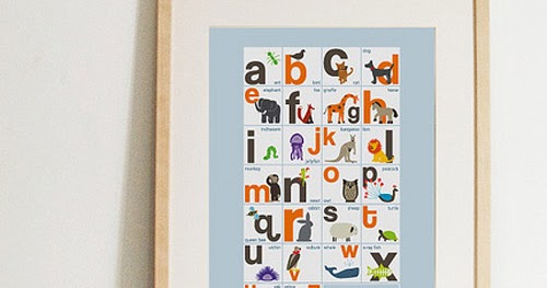 My Owl Barn: Collection: Animal Alphabet Posters