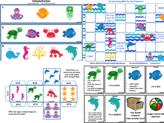 Summer Sea Creatures {Language Pack} | The Queen's Speech