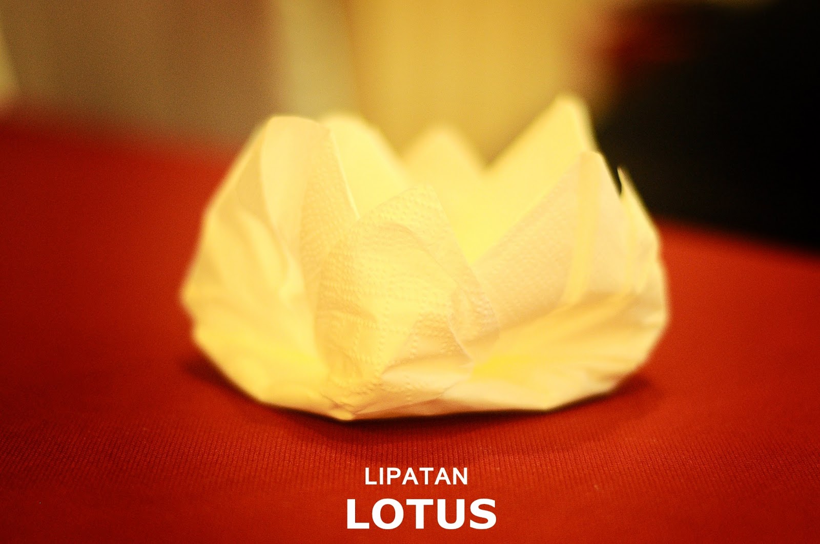Con Art: JOM MENGENALI JENIS-JENIS LIPATAN NAPKIN Con Art: JOM MENGENALI JENIS-JENIS LIPATAN NAPKIN