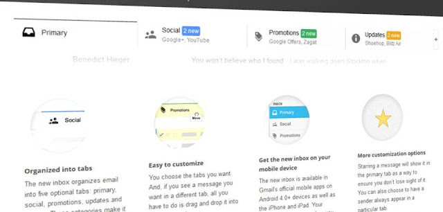 Nova caixa de entrada do Gmail, serviço de e-mail ideal para blogueiros ... Nova caixa de entrada do Gmail, serviço de e-mail ideal para blogueiros ...