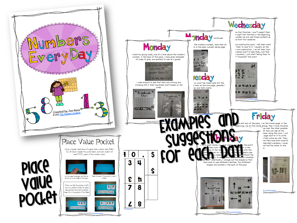 Using our math folders every day! - Teacher by the Beach