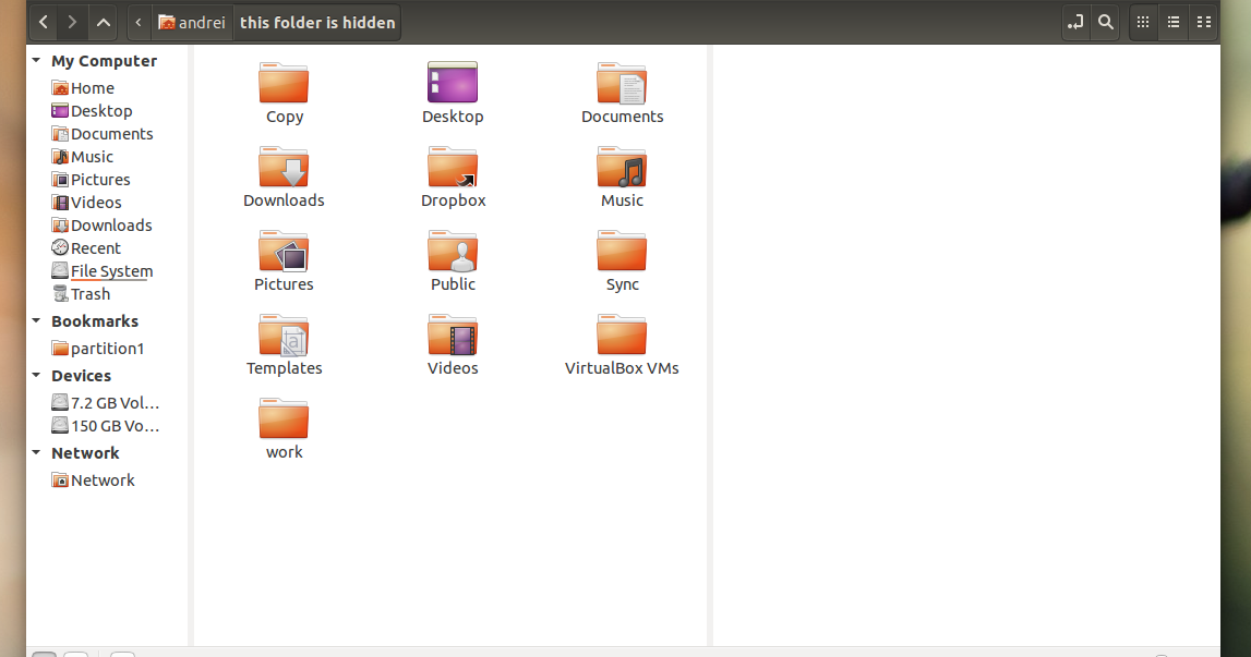 How To Hide Files And Folders In Your File Manager Without Renaming Them [Quick Tip] ~ Web Upd8 ...