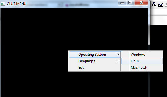 OpenGL Projects: How to add menu to your OpenGL Projects OpenGL Projects: How to add menu to your OpenGL Projects