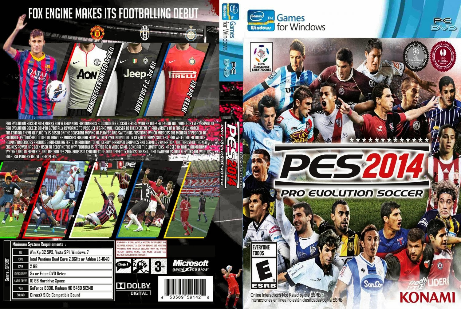 Só aqui!: Pro Evolution Soccer (PES) 2014