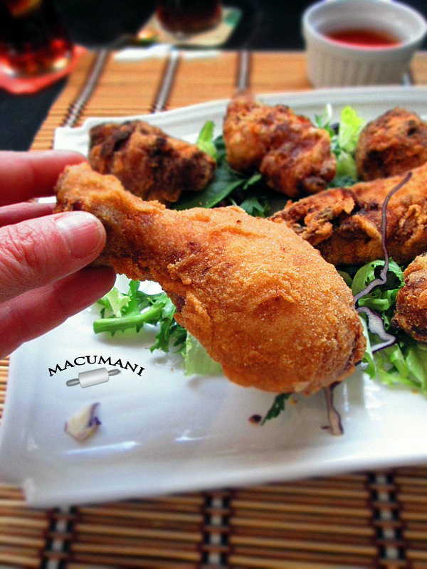 POLLO FRITO CRUJIENTE (estilo chino )
