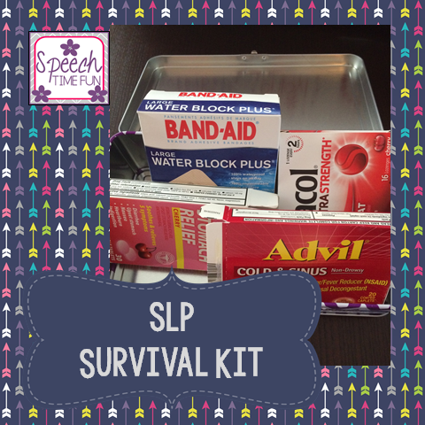 SLP Survival Kit (a DIY idea!) - Speech Time Fun: Speech and Language ...