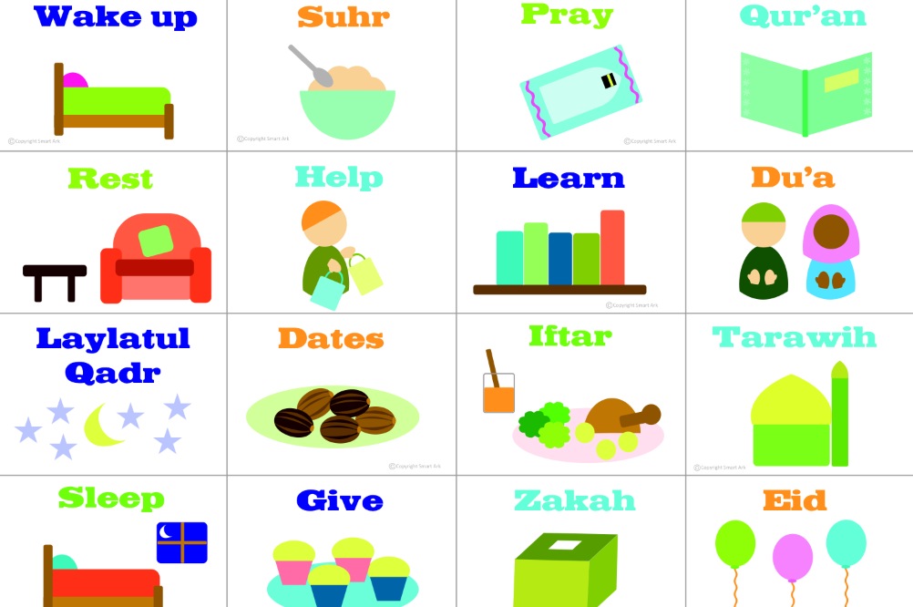 Ramadhan Flash Cards | Islam From the Start