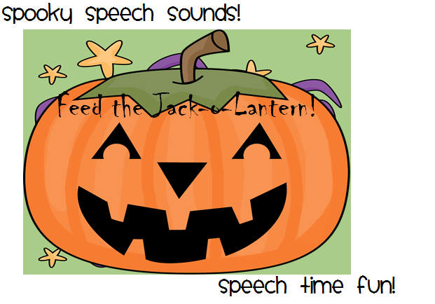 Spooky Speech Sounds! - Speech Time Fun: Speech and Language Activities