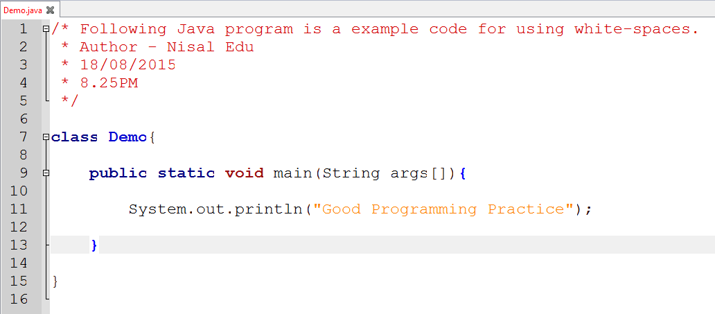 Java Programming For Absolute Beginners: August 2015