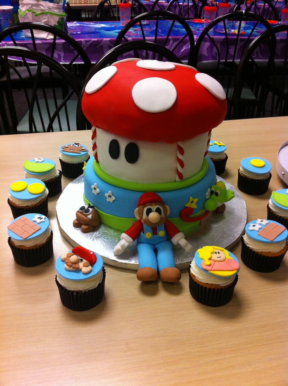The Flour Shop Mario Bros Cake Cupcake And Cookies the-flour-shop-mario-bros-cake-cupcake-and-cookies