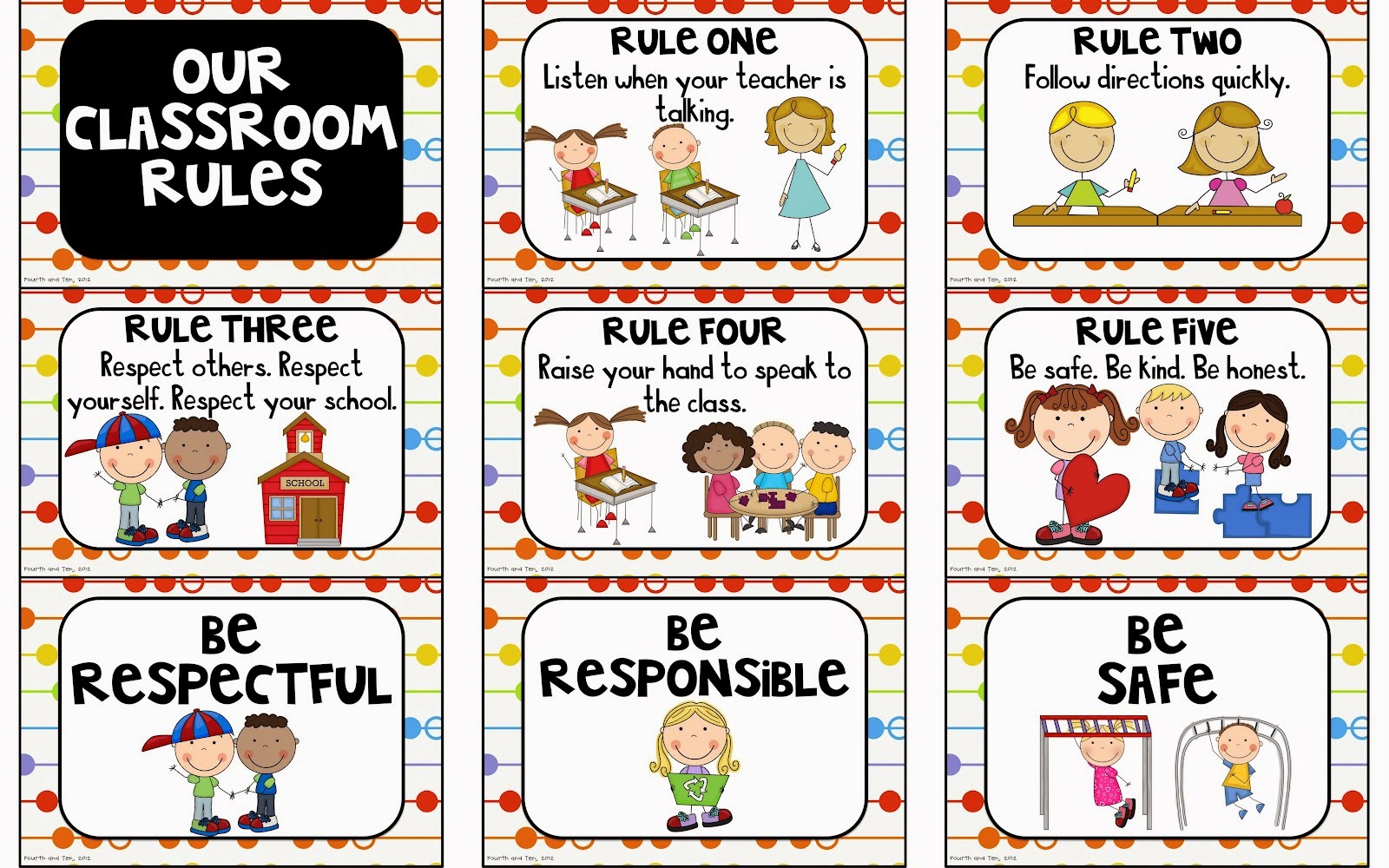 Infantilsansu I Love This Classroom Rules Display infantilsansu-i-love-this-classroom-rules-display