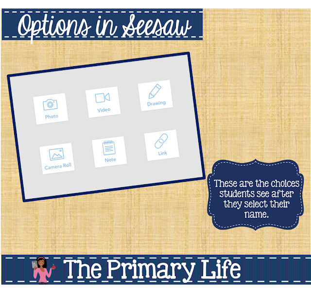 The Primary Peach: Tech Tuesday:SeeSaw-The Digital Learning Journal