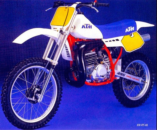 Daily Moto: 1984 KTM 495 MX