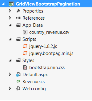 Bootstrap Pagination for ASP.NET GridView_bootstrap gridview-CSDN博客