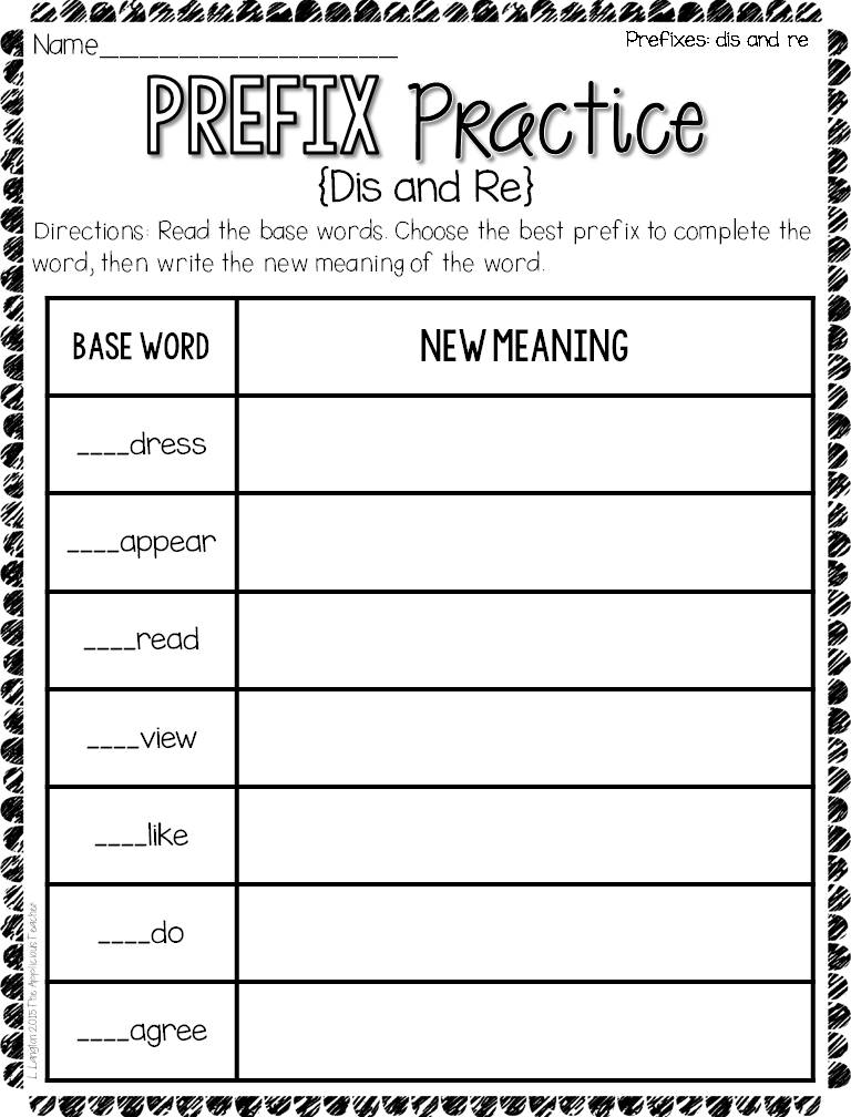 Prefix Word Study | The Applicious Teacher | Bloglovin’