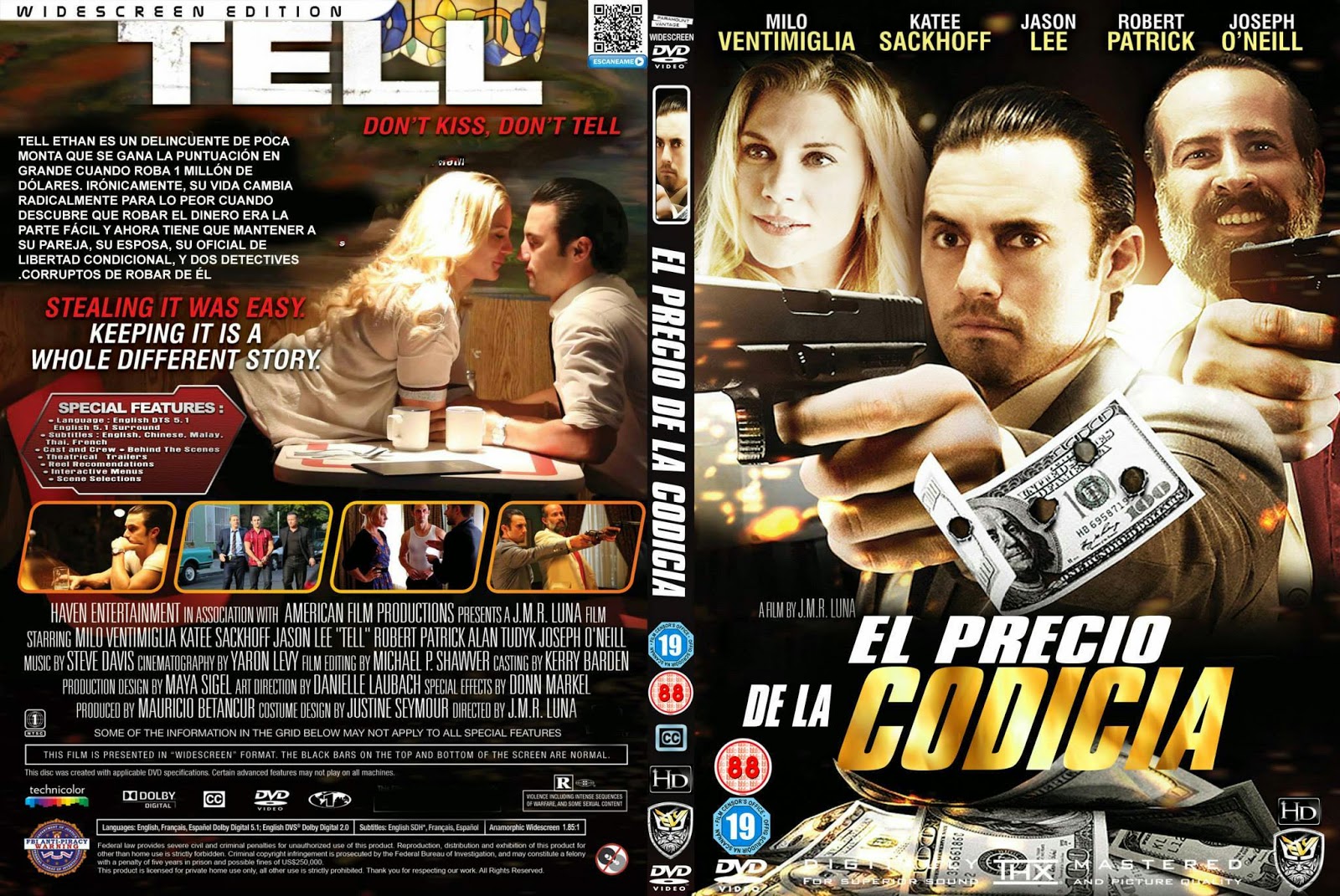 ESTRENOS EN BLU RAY: EL PRECIO DE LA CODICIA