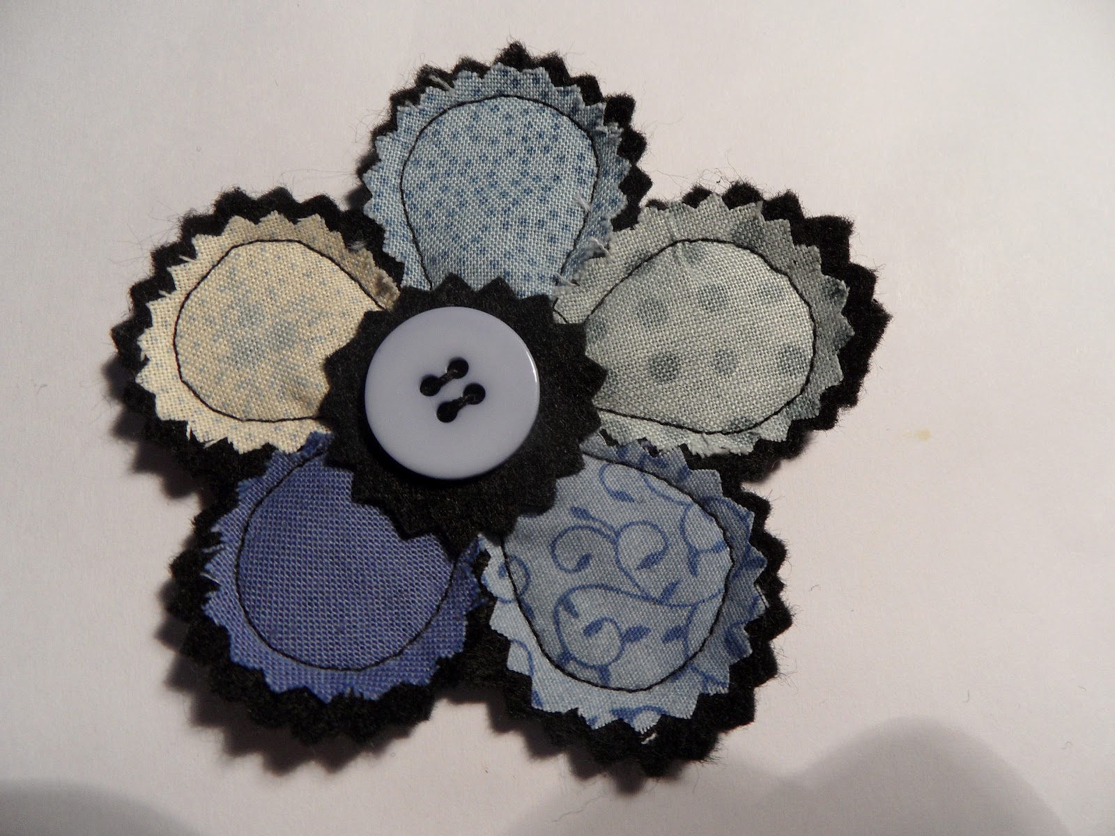 Flor patchwork - Imagui