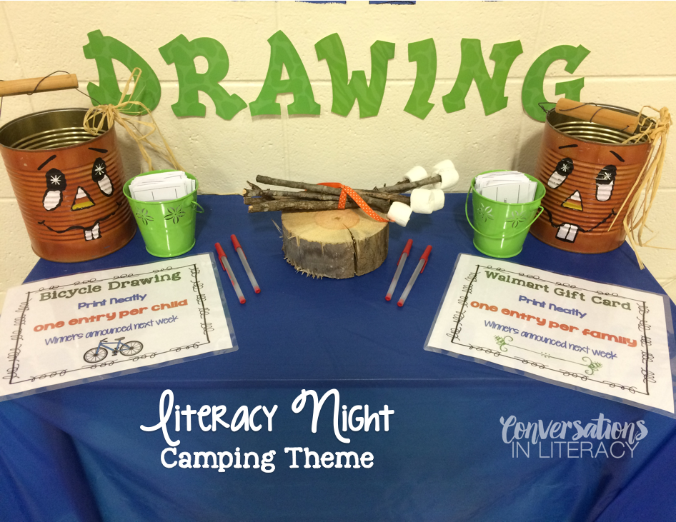 Family Literacy Night- Campfires & Tents! - Conversations in Literacy