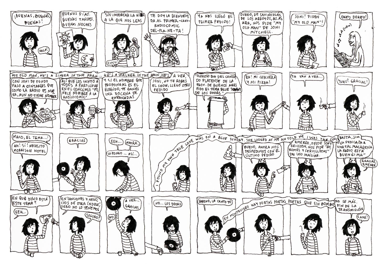 Ejemplos de comics cortos - Imagui