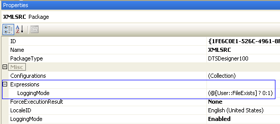 SSIS Tips: Implementing Conditional Logging – Data Platform Central