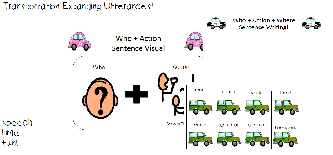 Transportation Expanding Utterances: New Download & Giveaway! - Speech ...