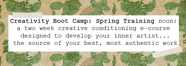 Creativity Boot Camp: Details
