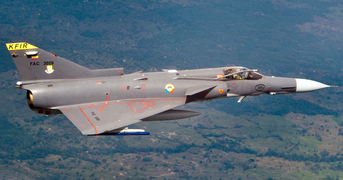 El escuadrón Kfir de la Fuerza Aérea Colombiana está nuevamente en el aire | Webinfomil