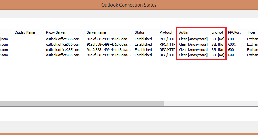 The EXPTA {blog}: Outlook Connection Status Shows The EXPTA {blog}: Outlook Connection Status Shows